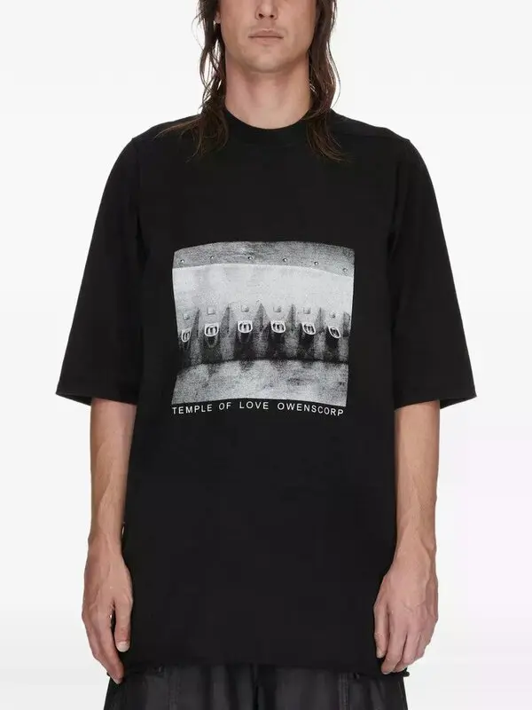 Rick Owens Jumbo Ss T-shirt - Brown