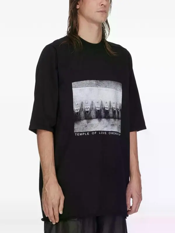 Rick Owens Jumbo Ss T-shirt - Brown