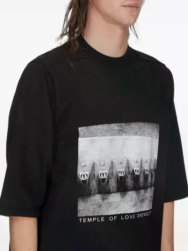 Rick Owens Jumbo Ss T-shirt - Brown