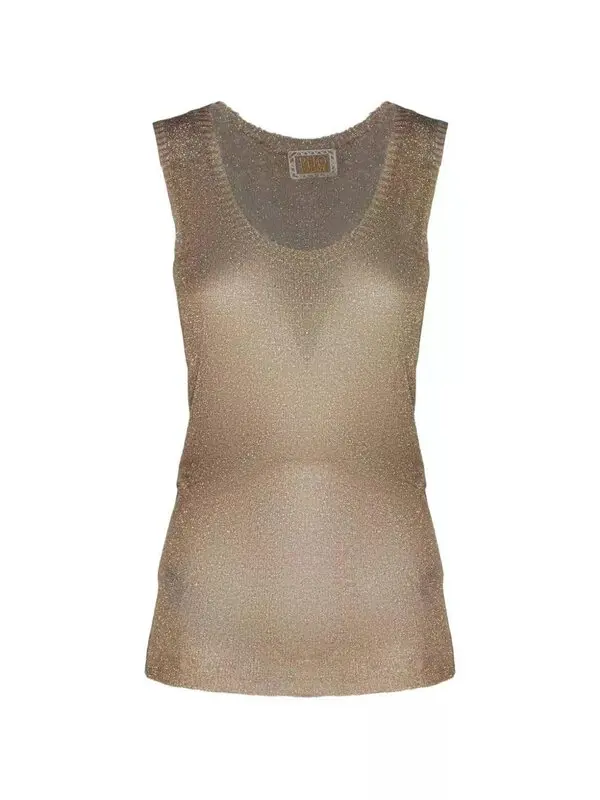 Pho Firenze Sleeveless Top - Gold