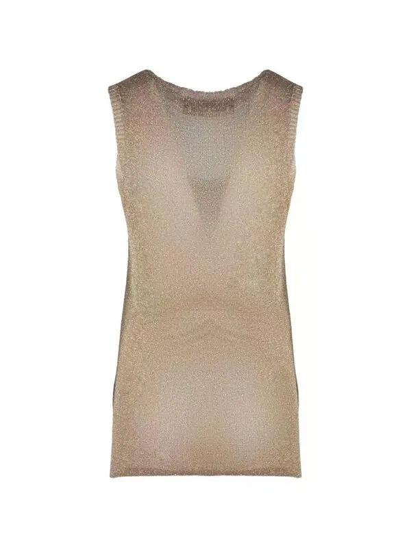 Pho Firenze Sleeveless Top - Gold
