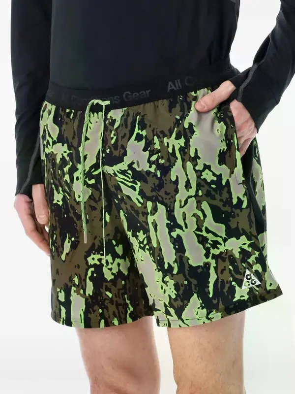 Nike Camouflage Drawstring Shorts
