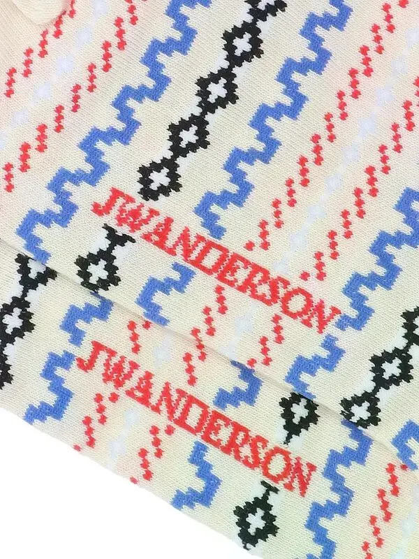 JW Anderson Intarsia-knit Socks
