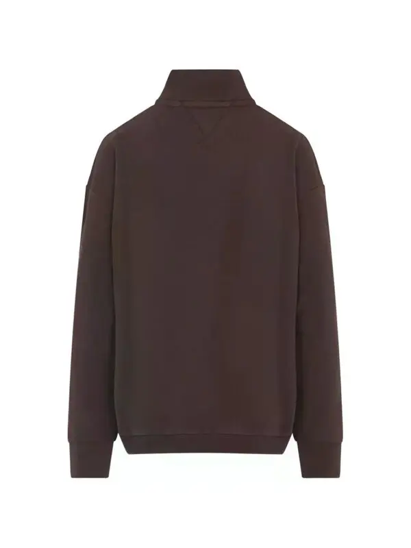 PANGAIA Half-zip Mock-neck Sweatshirt