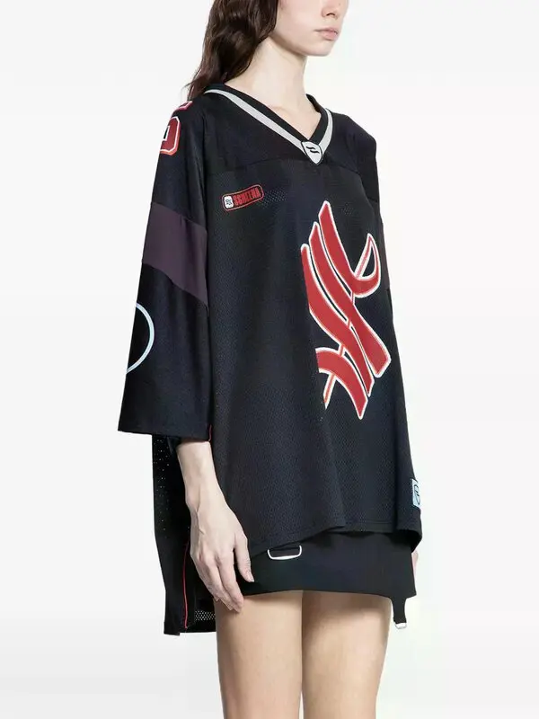 SSHEENA V-neck Oversized T-shirt