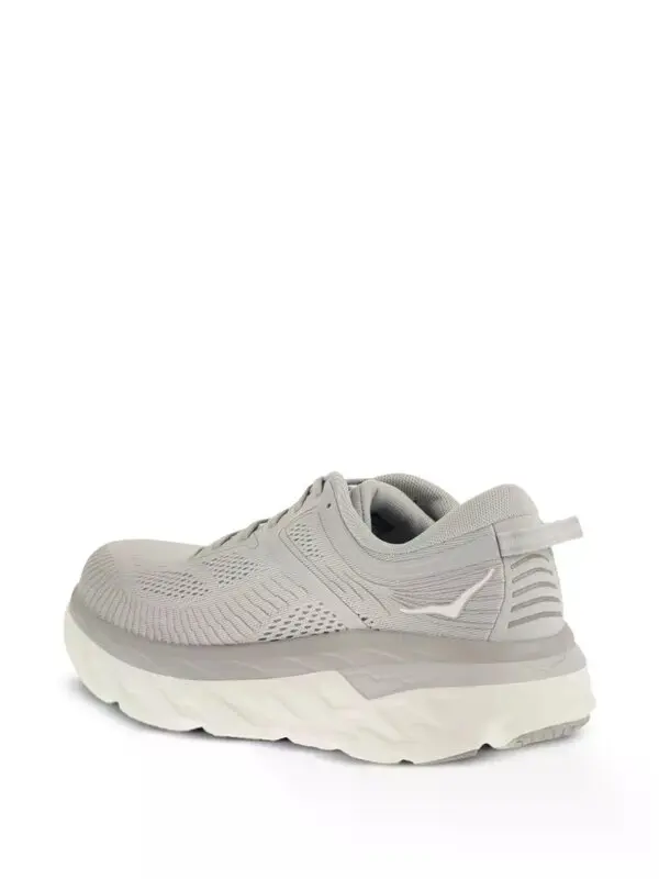HOKA® Bondi Lace-up Sneakers - Grey