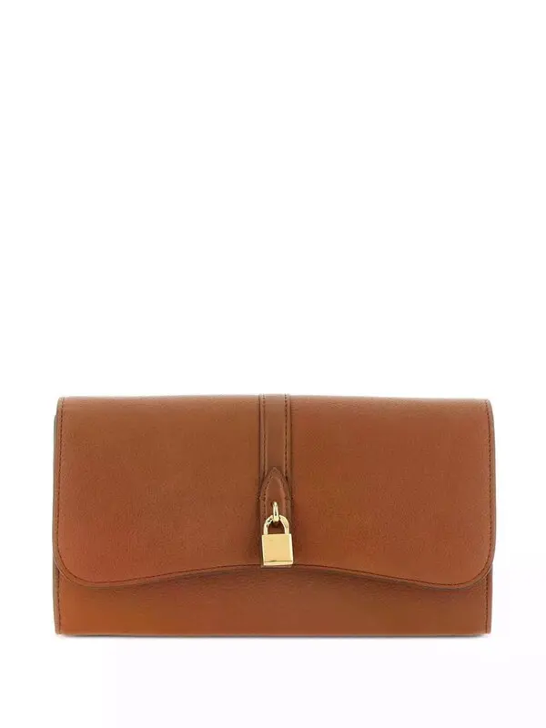 Stella McCartney Ryder Padlock Wallet - Brown