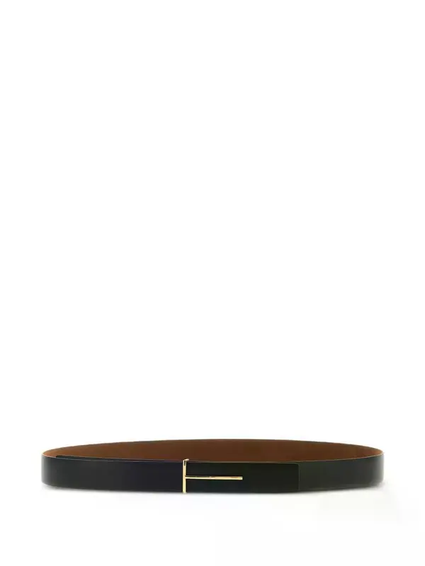 TOM FORD Reversible Logo Belt - Brown