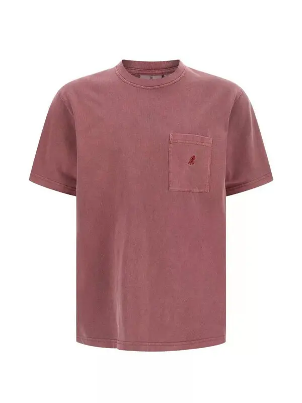 Gramicci Embroidered Logo T-shirt - Red