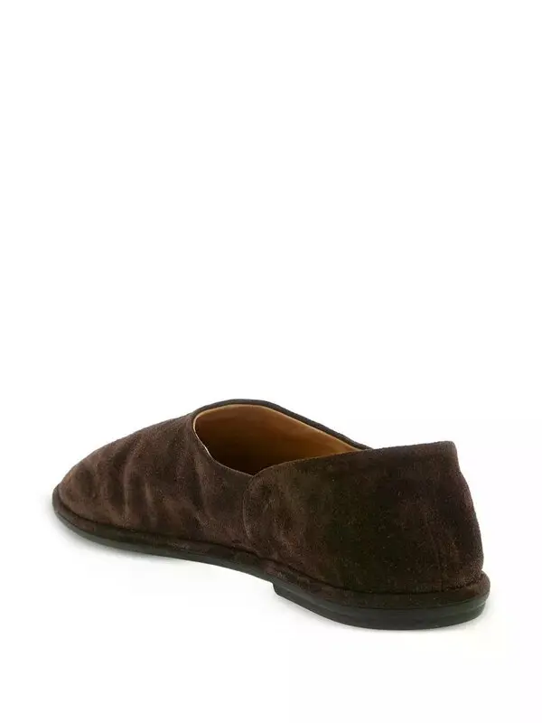 THE ROW Canal Suede Loafers