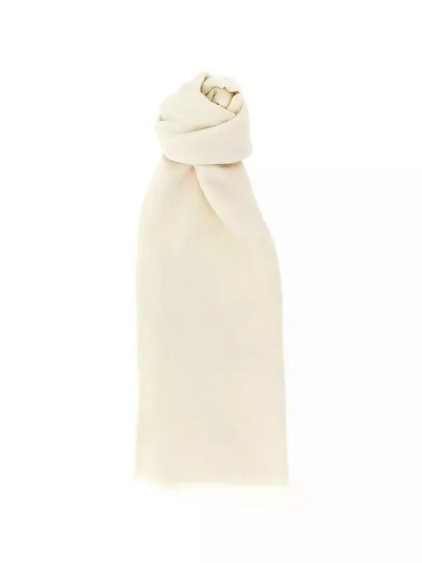 Max Mara Jacquard Paisley Scarf - Neutrals