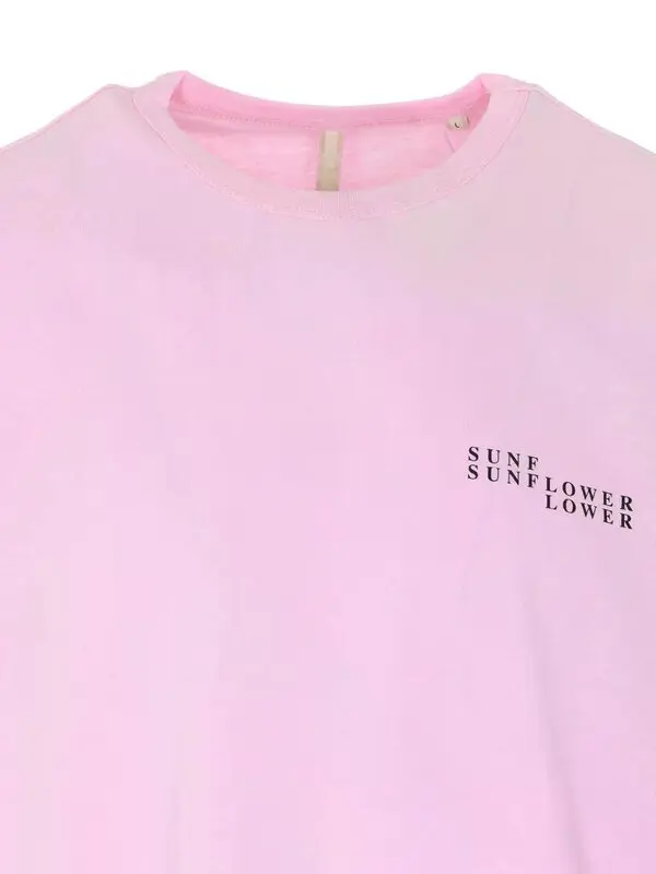 SUNFLOWER Crewneck Print Logo T-shirt
