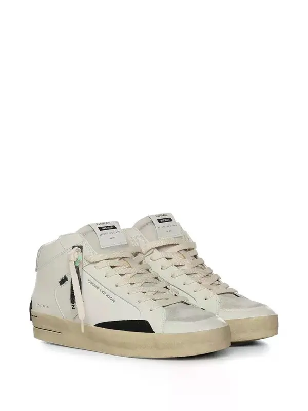 CRIME LONDON Sk8 Leather Sneakers