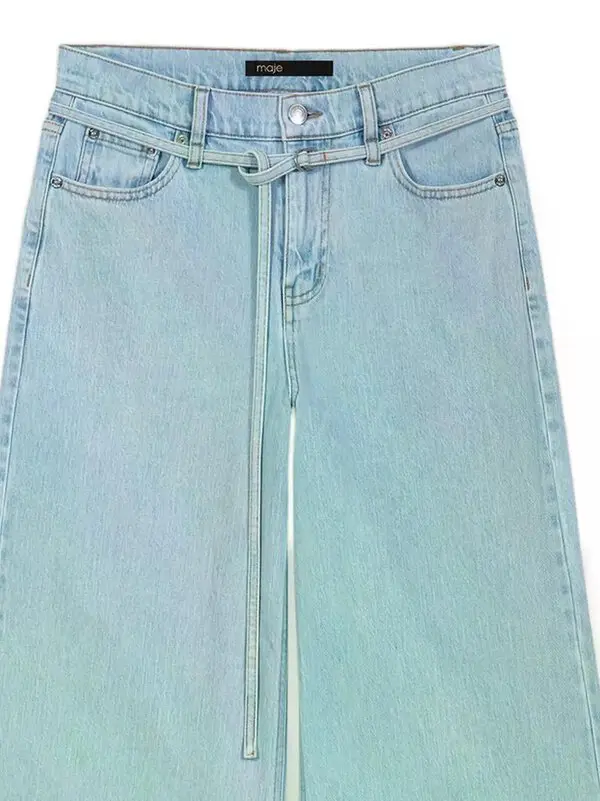 Maje Tie-waist Jeans