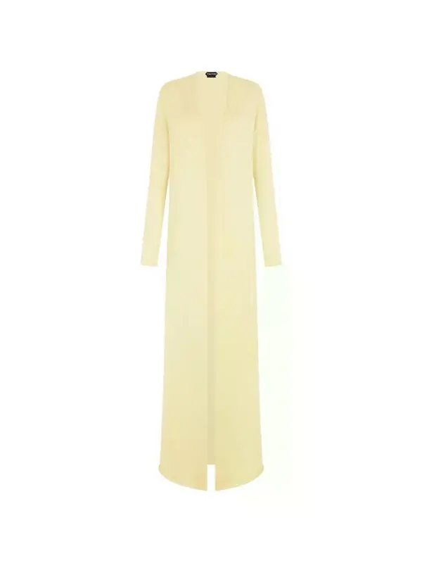 TOM FORD Longline Cardigan - Yellow