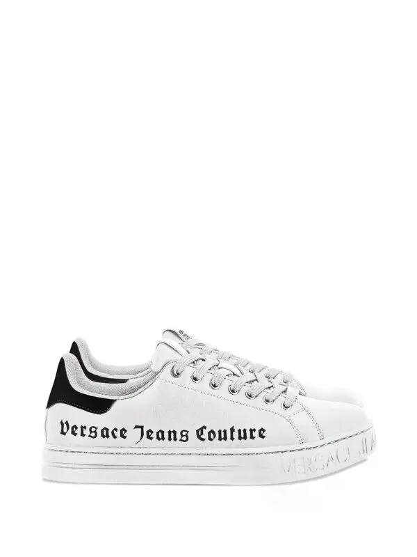 Versace Logo-print Sneakers - White