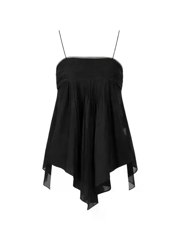 Christopher Esber Anemoni Cami Pleated Top