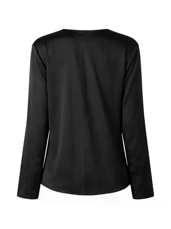 JUCCA V-neck Long-sleeved Blouse