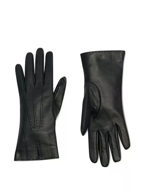 THE ROW Florence Stitched Leather Gloves