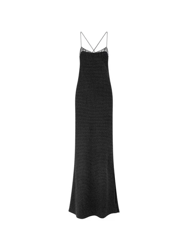 TOM FORD Polka-dot Lace Dress - Black