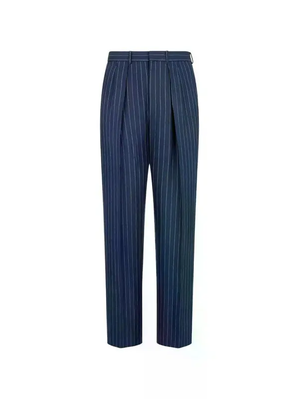 TOM FORD Striped Pleated Trousers