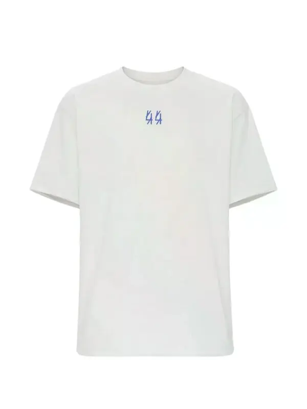 44 LABEL GROUP Graphic T-shirt - Neutrals