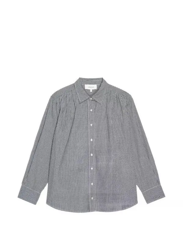 The Great. Checked-pattern Long-sleeved Shirt