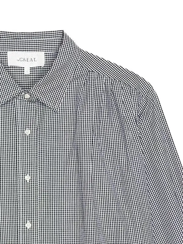 The Great. Checked-pattern Long-sleeved Shirt