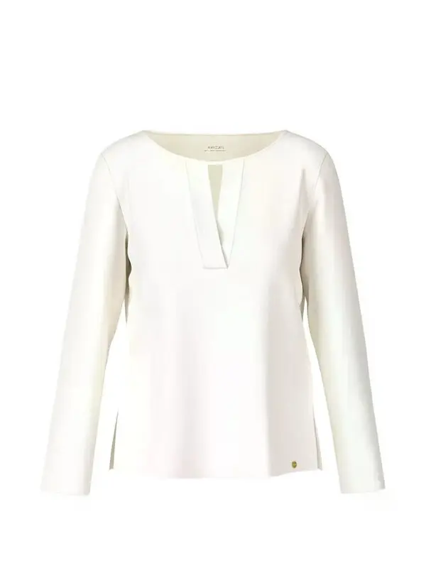 MARCCAIN Long-sleeved Blouse - White
