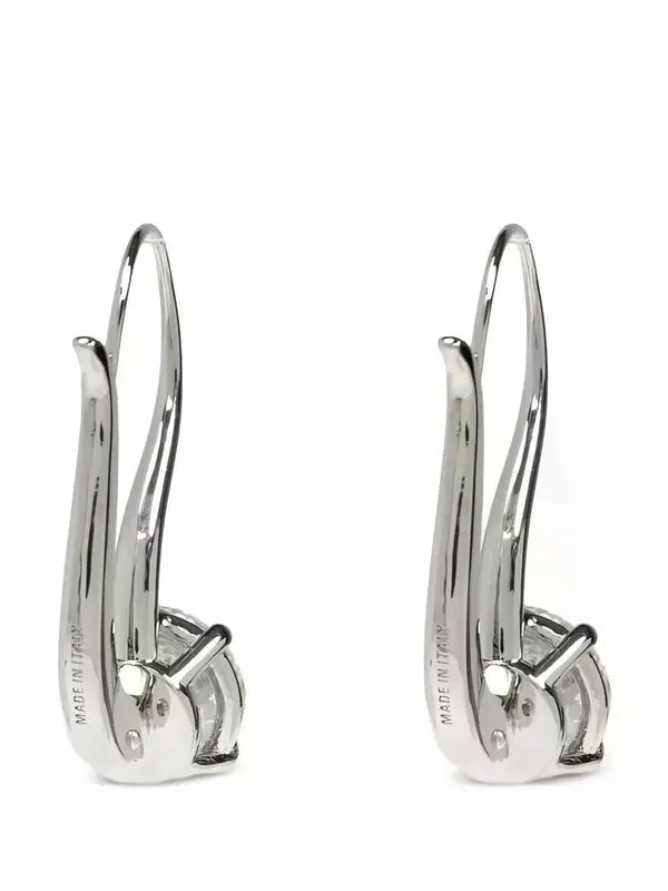 Balenciaga Crystal-embellished Drop Earrings