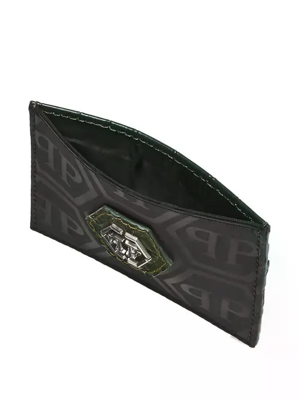 Philipp Plein Logo-pattern Wallet