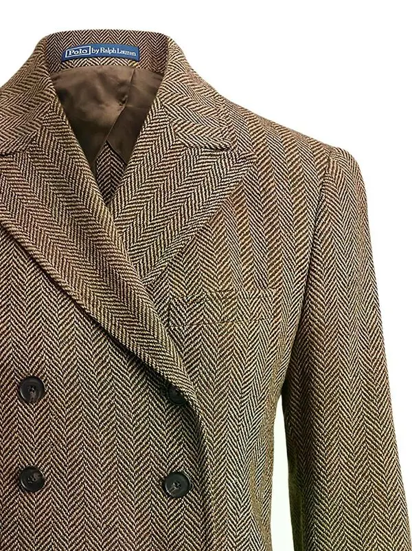 Polo Ralph Lauren Herringbone Double-breasted Blazer