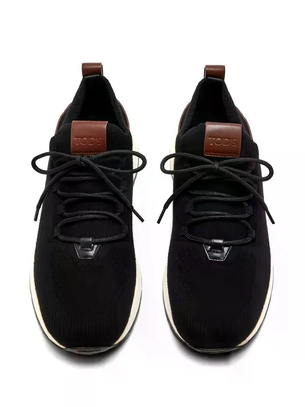 TOD'S Lace-up Knit Sneakers