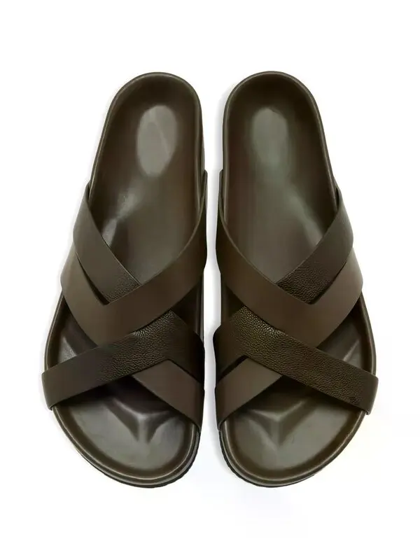 TOM FORD Cross Strap Slides