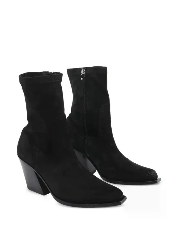 VIC MATIE Leather Ankle Boots
