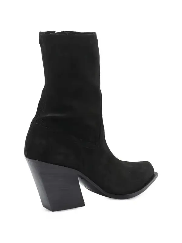 VIC MATIE Leather Ankle Boots