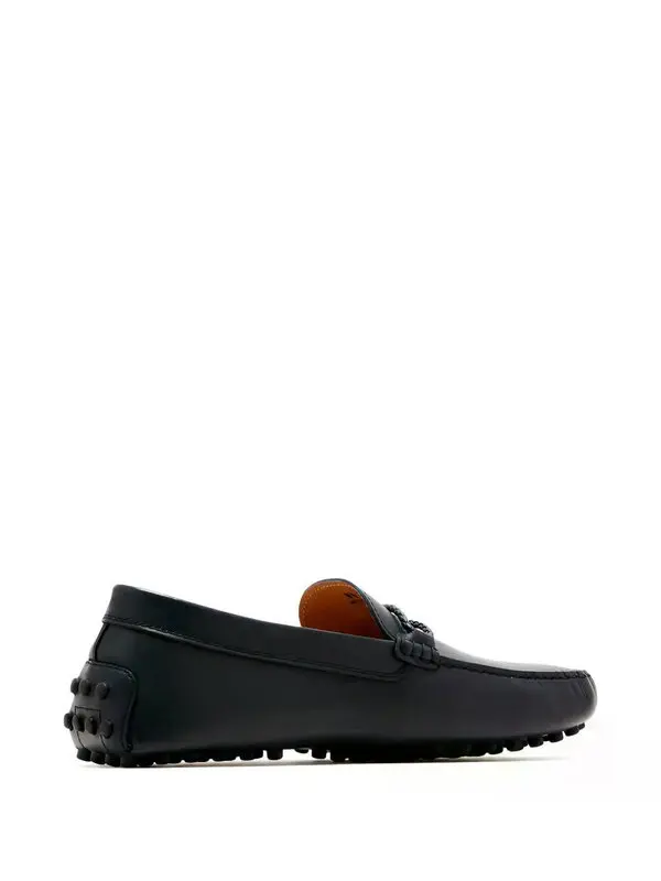 TOD'S Braided-trim Loafers