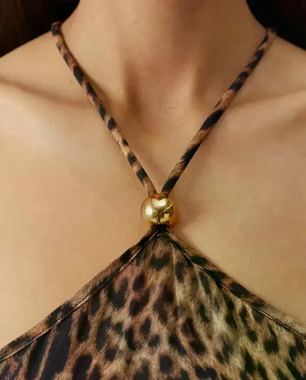 Melissa Odabash Sage Cheetah Maxi Dress