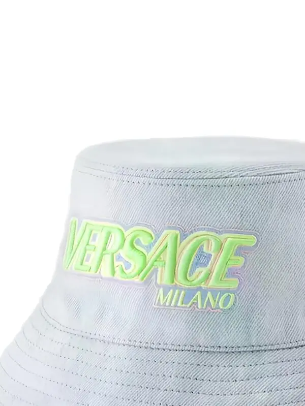 Versace Denim Bucket Hat