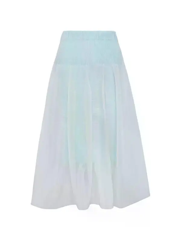 CFCL Tulle Midi Skirt - White