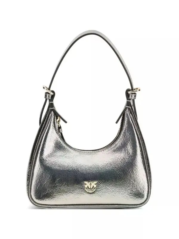Pinko Baby Miss Shoulder Bag - Silver