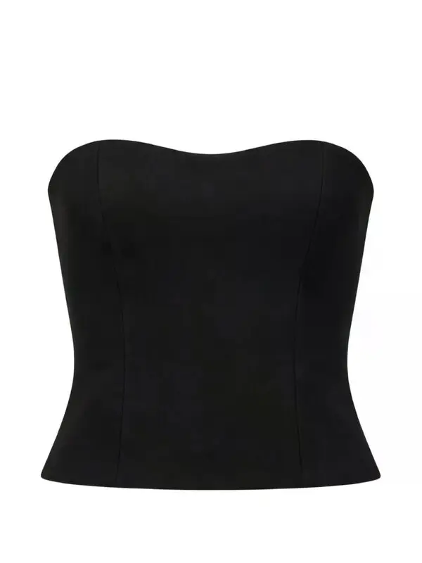 REFORMATION Sandro Knit Top - Black