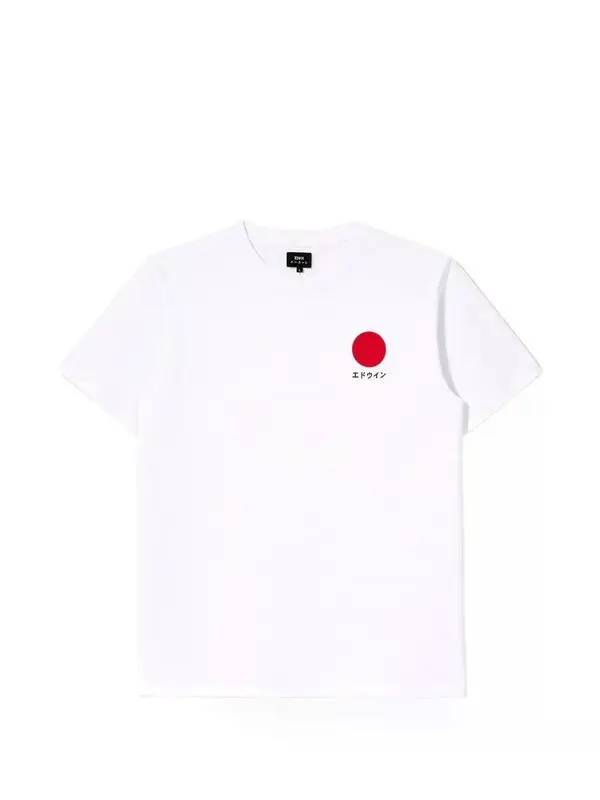 Edwin Japanese Sun Round-neck T-shirt - White