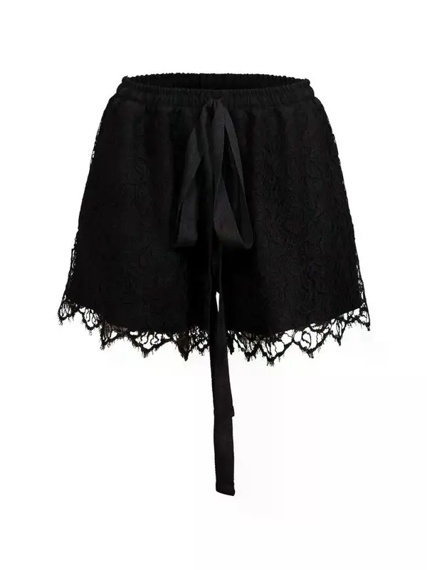 RXQUETTE Lace-trimmed Shorts - Black