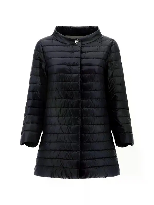 Herno Rossella Quilted Coat - Black