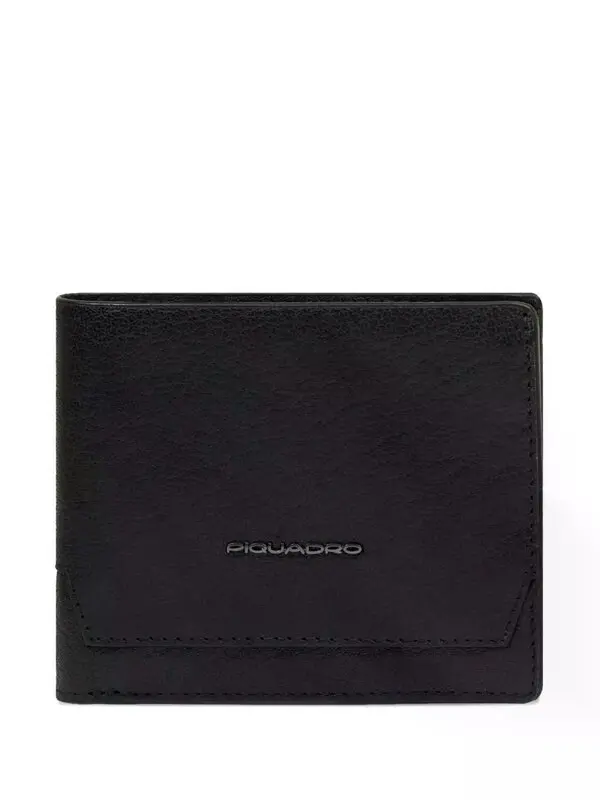 PIQUADRO Solm Bifold Wallet - Black