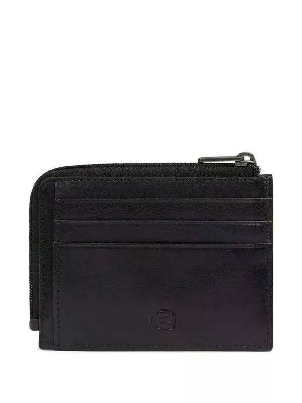 PIQUADRO Zipped Card Holder