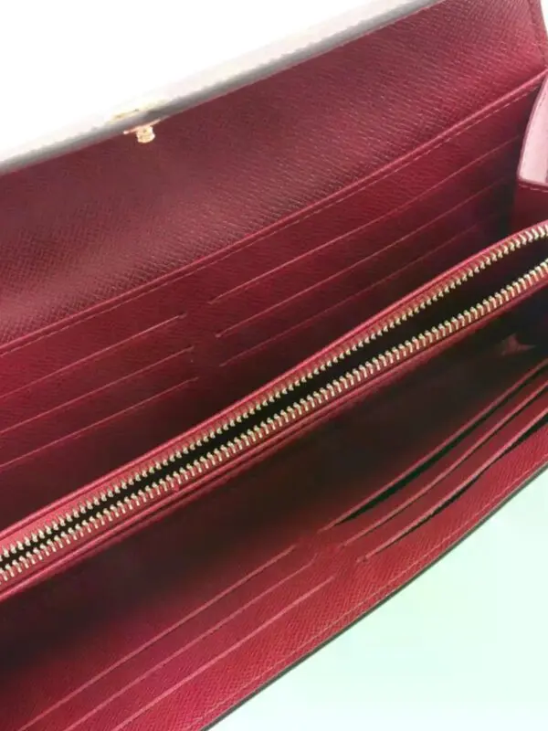 LOUIS VUITTON 2021-2025 Monogram Sarah Wallet Long Wallets