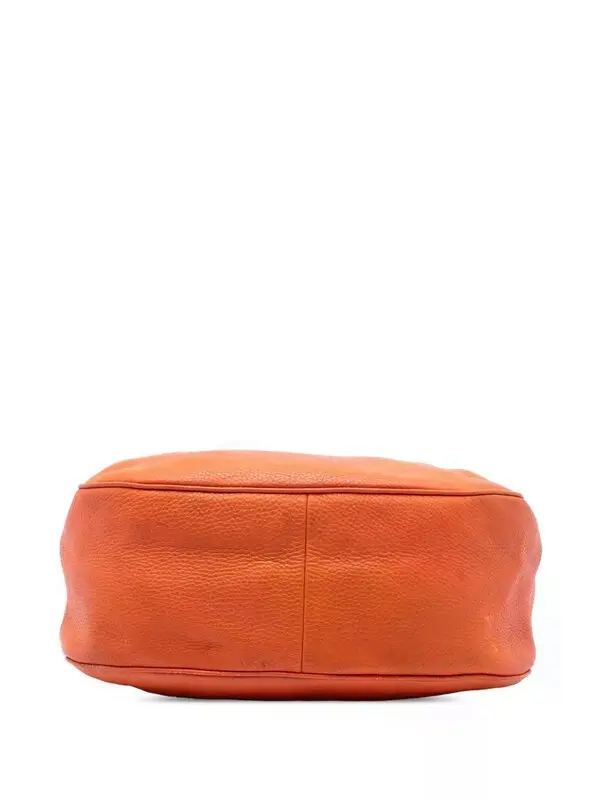 Prada 2010-2026 Vitello Daino Zip Top Hobo Shoulder Bag