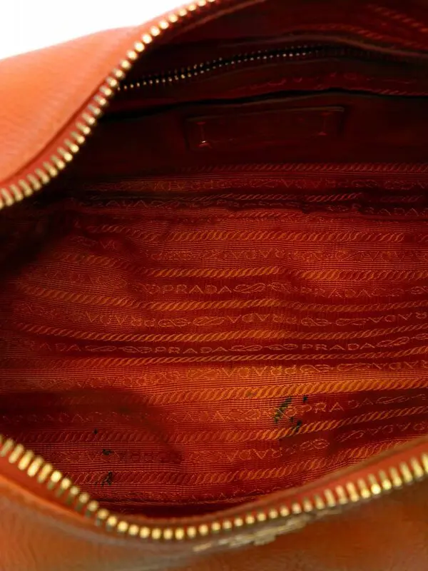 Prada 2010-2026 Vitello Daino Zip Top Hobo Shoulder Bag